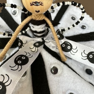 Cyclops Fairy Black and White Quirky, Spooky Halloween - Etsy