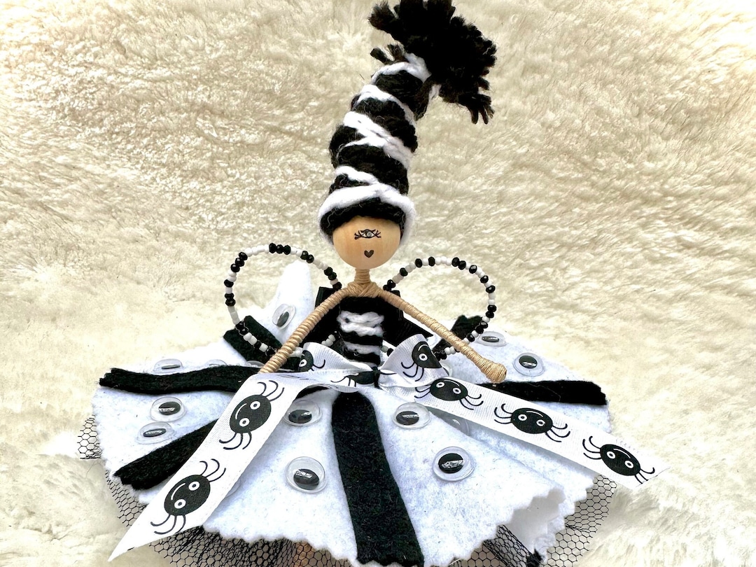Cyclops Fairy Black and White Quirky - Etsy