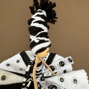 Cyclops Fairy Black and White Quirky, Spooky Halloween - Etsy