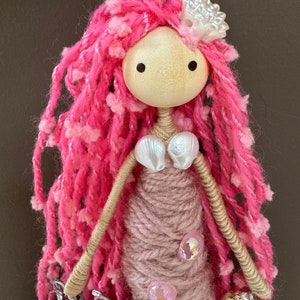 Beautiful Handmade Mermaid With Shells. Matches Mermaid Door in ...