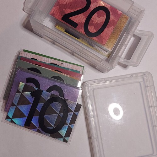 100 Envelope Savings Challenge Box - Etsy