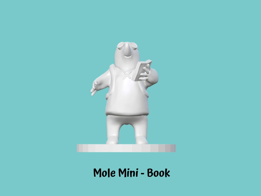 Mole Miniature - Book - Etsy