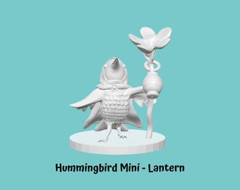 Little Hummingbird Miniature, Solid Brass Flying Bird Figurine, Curious ...