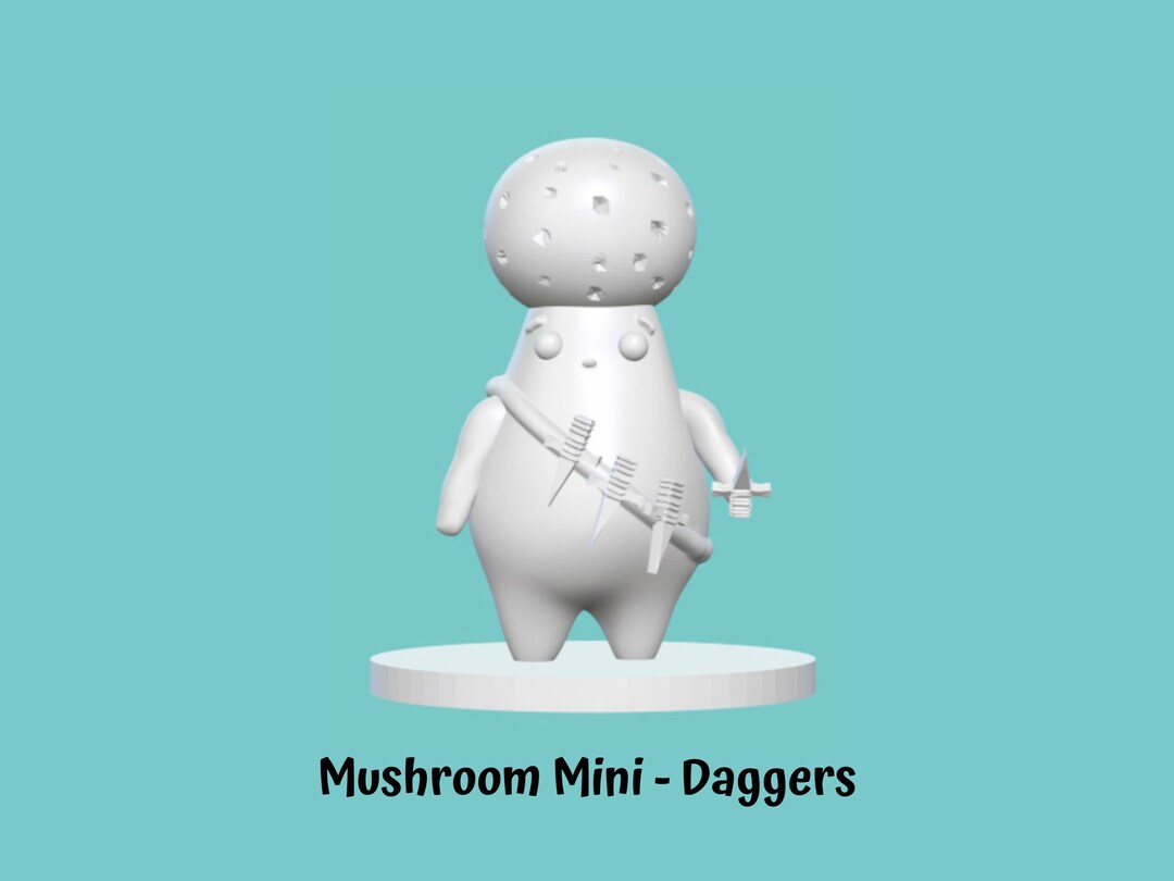 Mushroom Miniature Daggers - Etsy