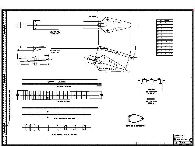 Gibson Flying V Electric Guitar 01. PDF Plans Blueprint - Etsy