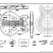 Gibson ES-335 Dot Electric Guitar 01. PDF Plans Blueprint Template - Etsy