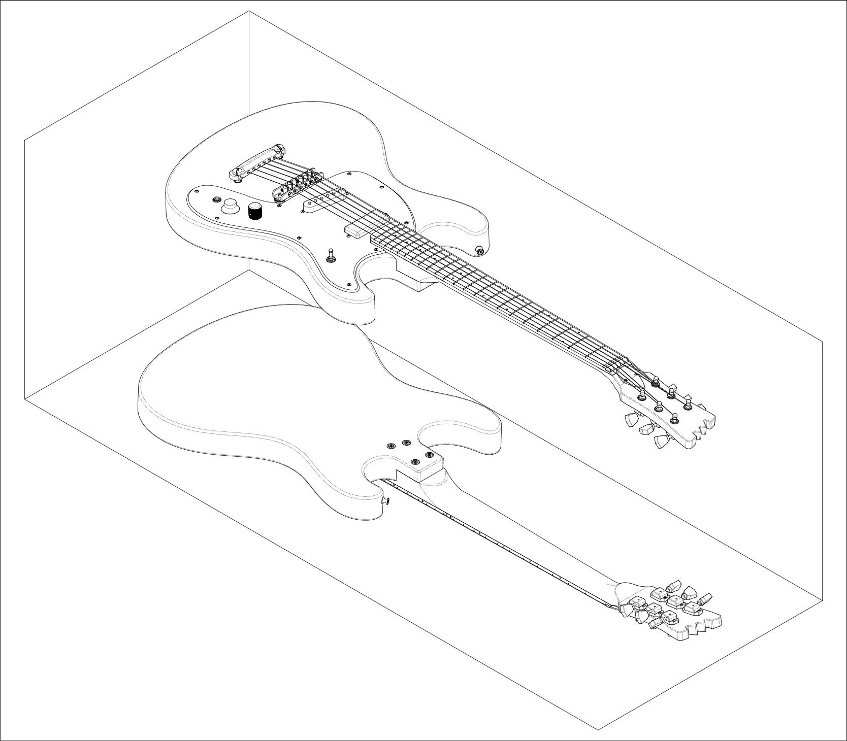 Mosrite Ventures II 1965 (johnny Ramone) Electric Guitar 02. PDF Plans ...