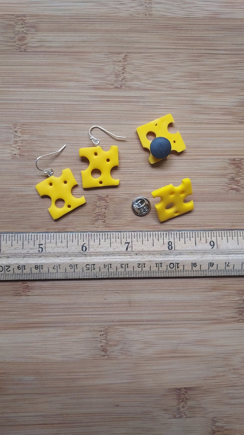 Cheese Slice Magnets and Shoe Charms - Etsy