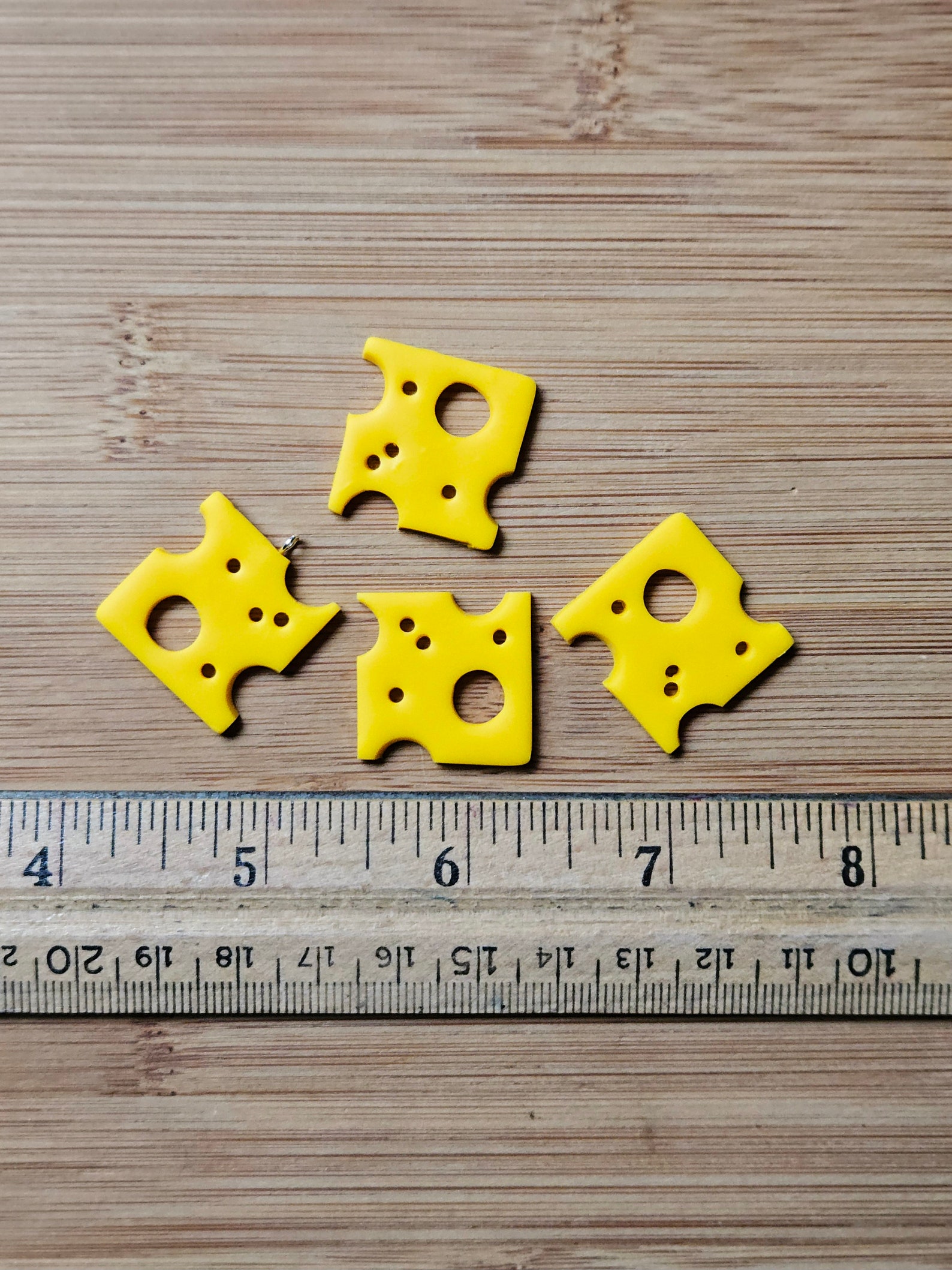 Cheese Slice Magnets and Shoe Charms - Etsy