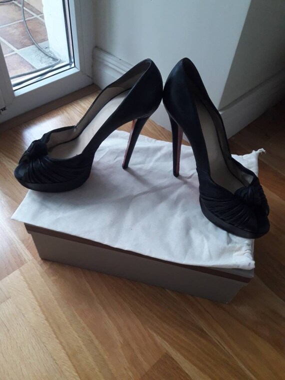 Christian Louboutin Vintsge 90s Heels Shoes Black - Etsy