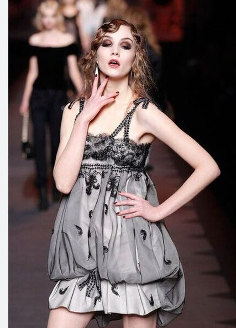 Vintage Runway 2011 Christian Dior John Galliano Mini Dress - Etsy