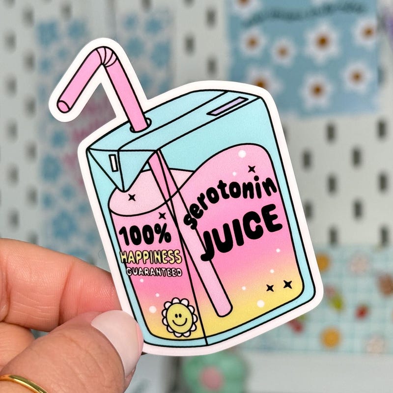 Juice Box Stickers - Etsy