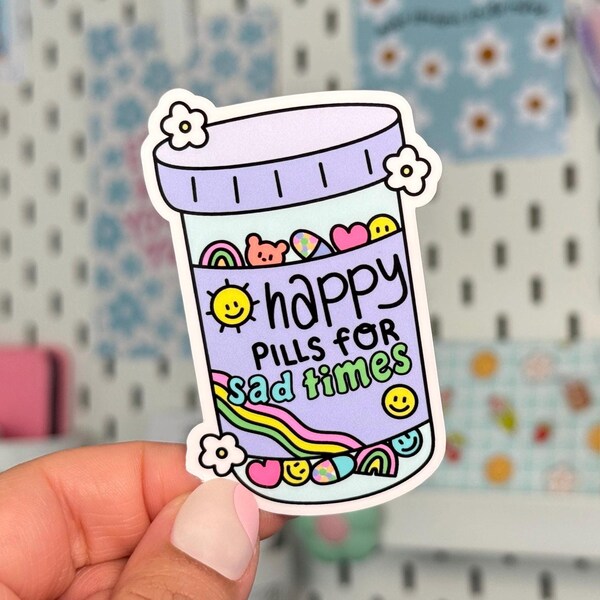Happy Pill - Etsy