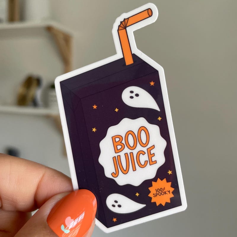 Kawaii Juice Box Stickers - Etsy