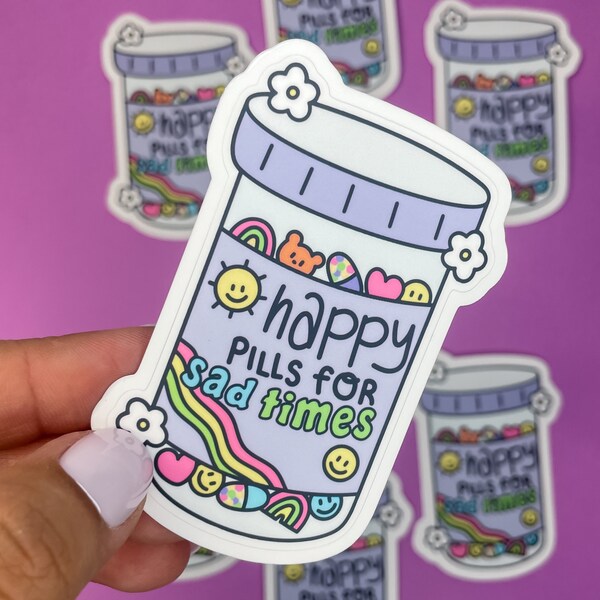 Happy Pill - Etsy
