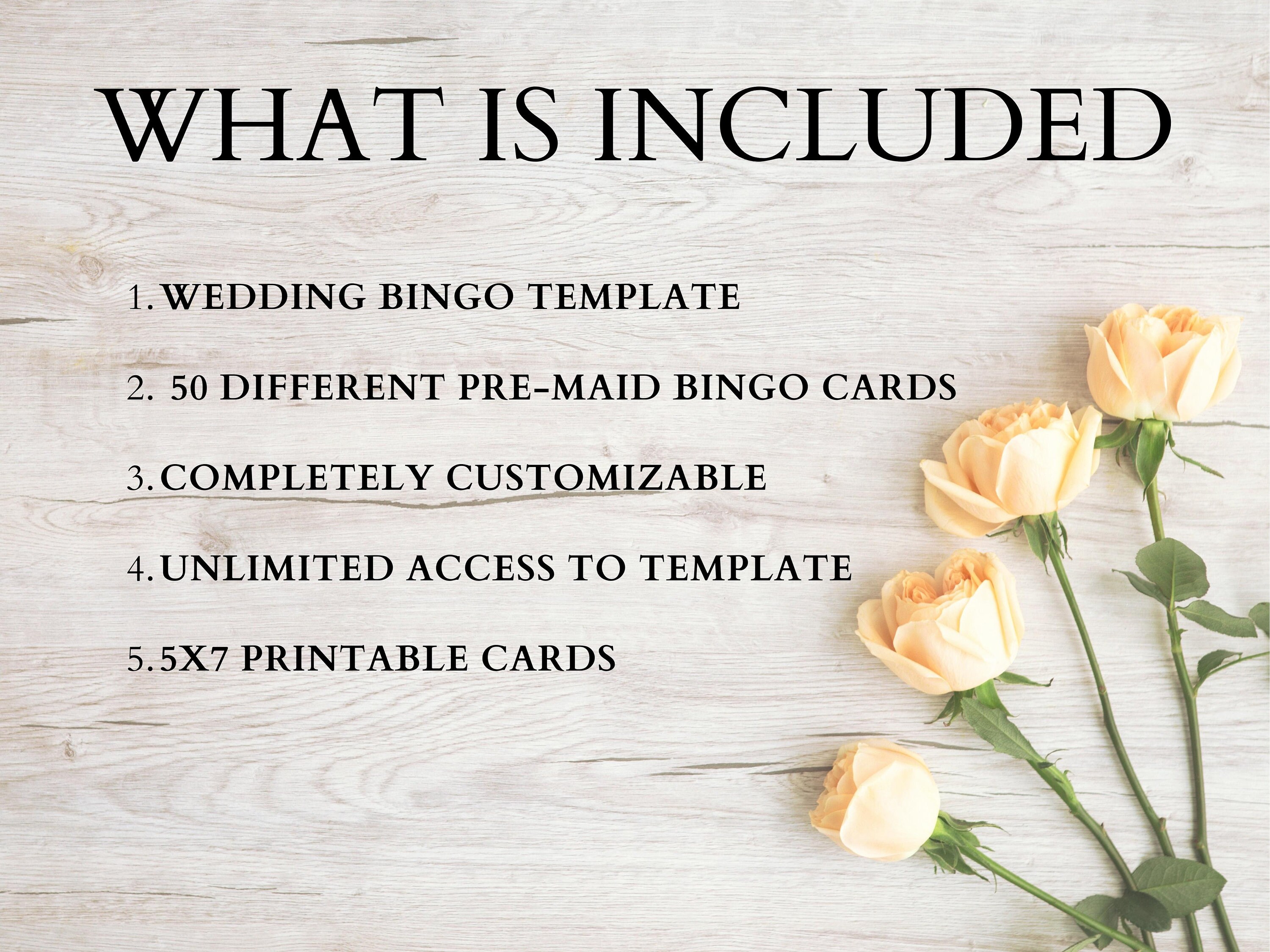 Bar Menu Template, Drink Menu Table Sign, Modern Wedding Decor ...