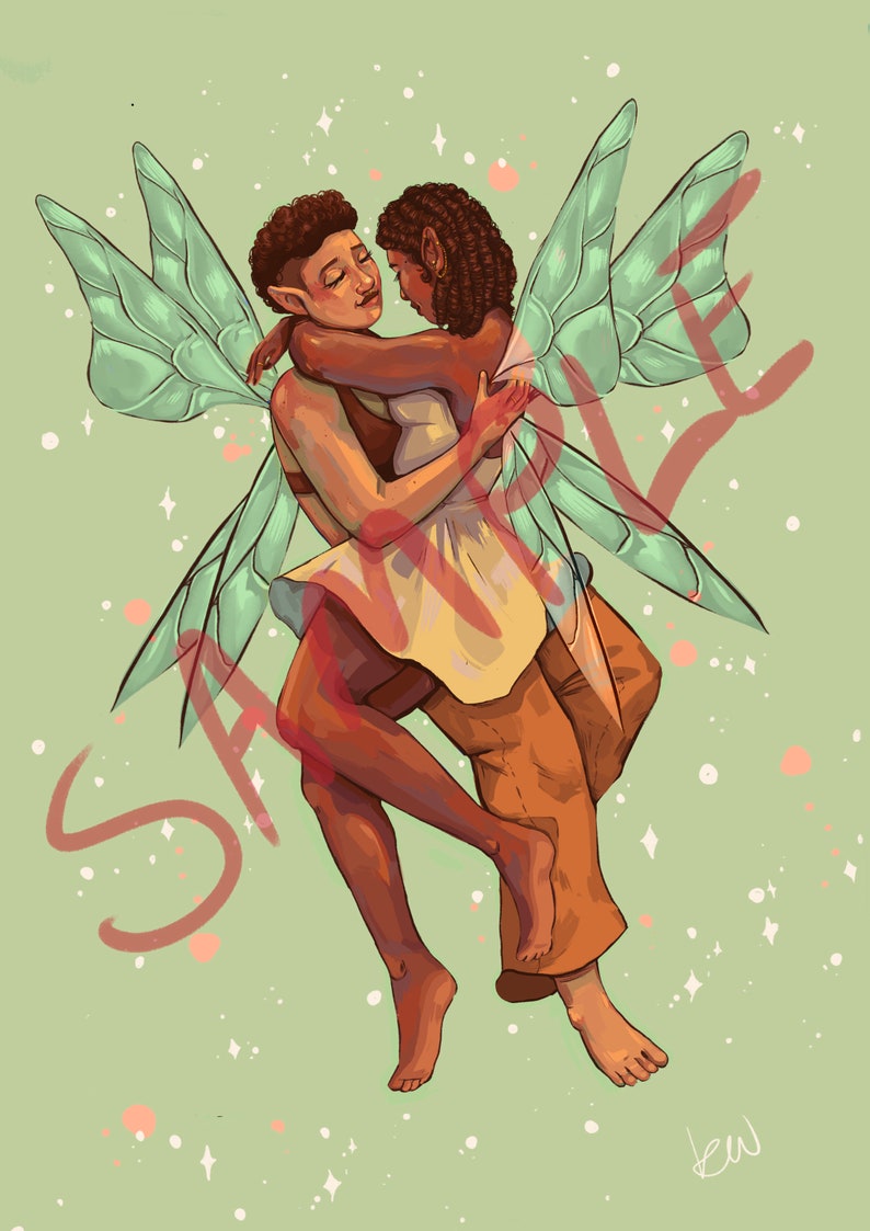 Gay Fairies Digital Download Set Etsy