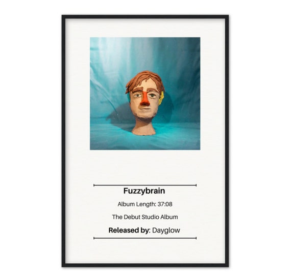 Wall Decor Tracklist poster Dayglow poster music poster Dayglow ...
