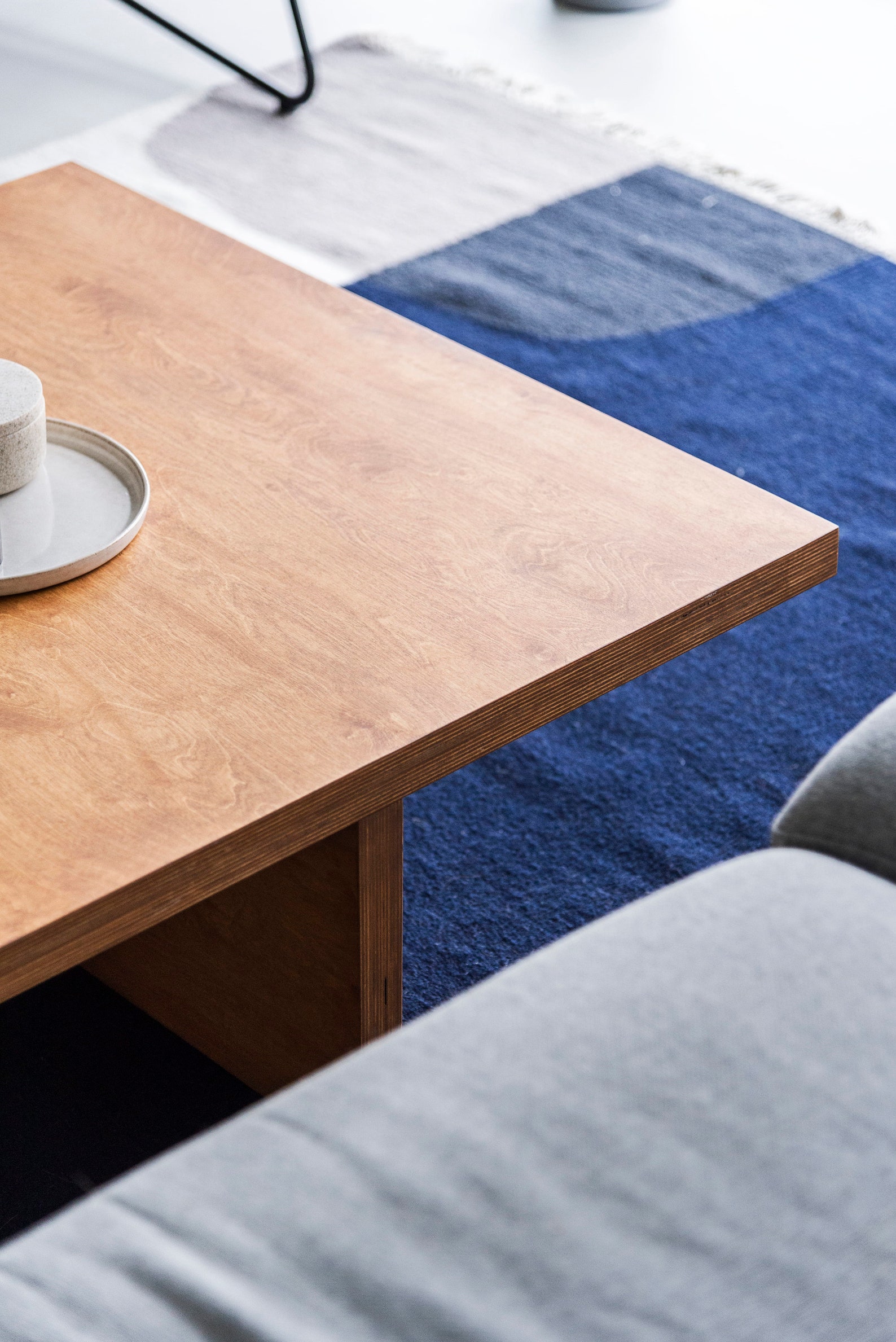 OTOTO.04 Square Coffee Table Plywood Coffee Table Low Coffee - Etsy