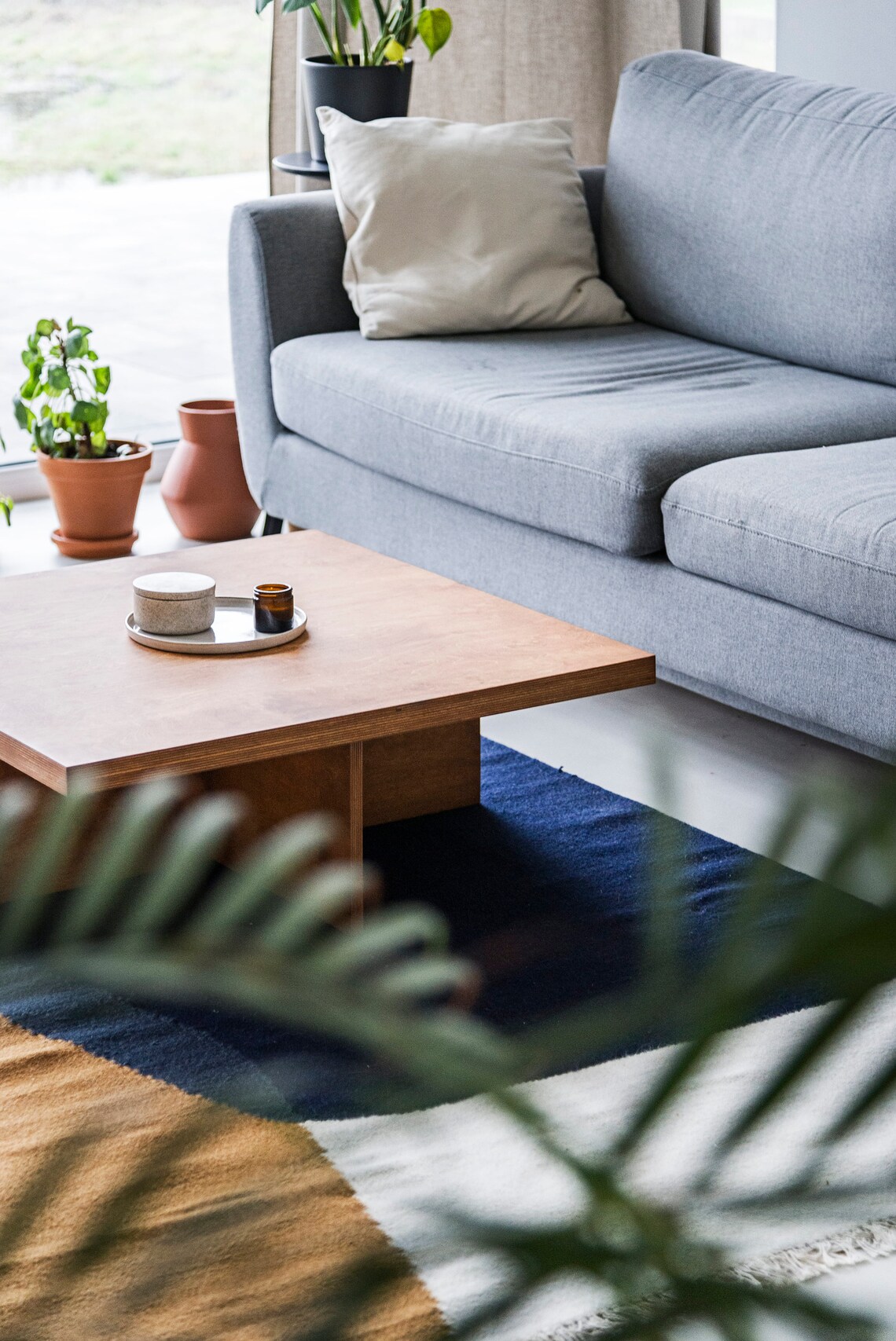 OTOTO.04 Square Coffee Table Plywood Coffee Table Low Coffee - Etsy