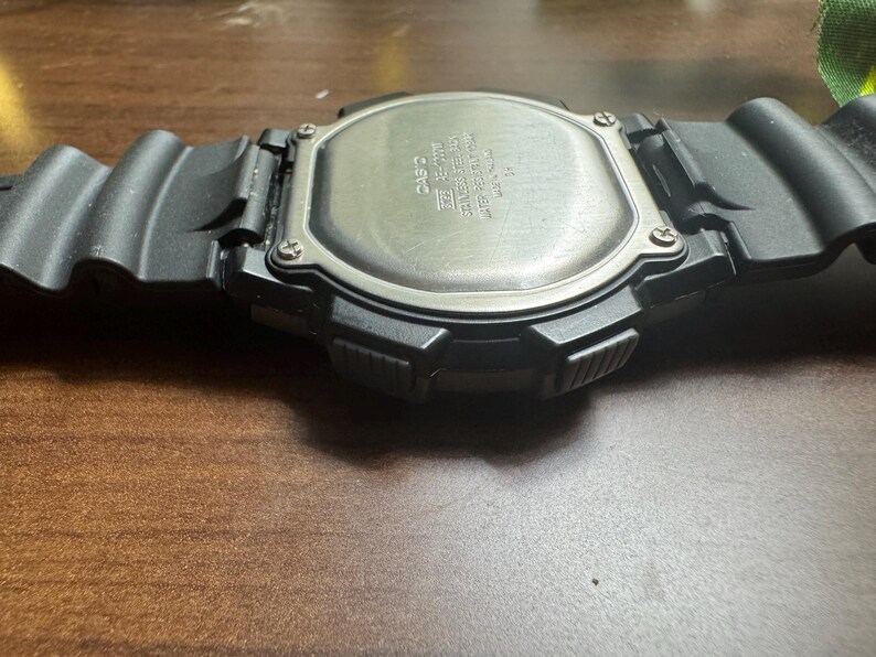 Vintage Casio World Time Watch - Etsy
