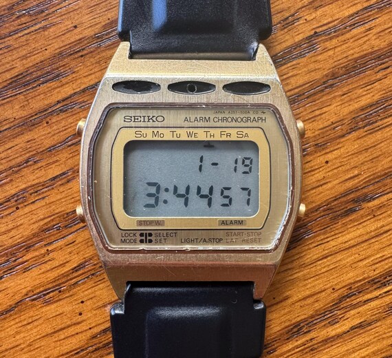 Vintage Seiko Alarm Chronograph - Gem