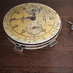Vintage Chronograph Watch Movement - Etsy