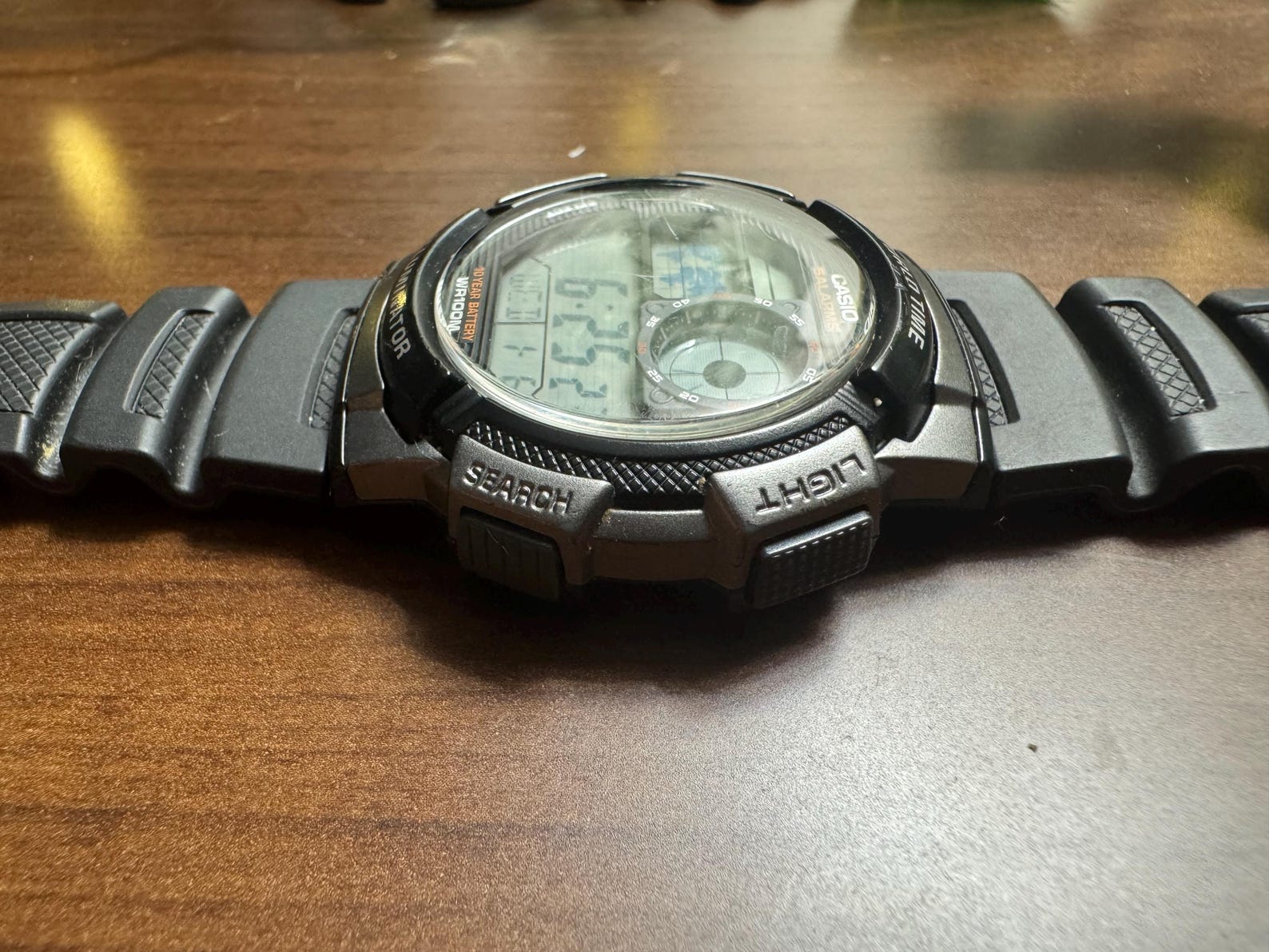 Vintage Casio World Time Watch - Etsy