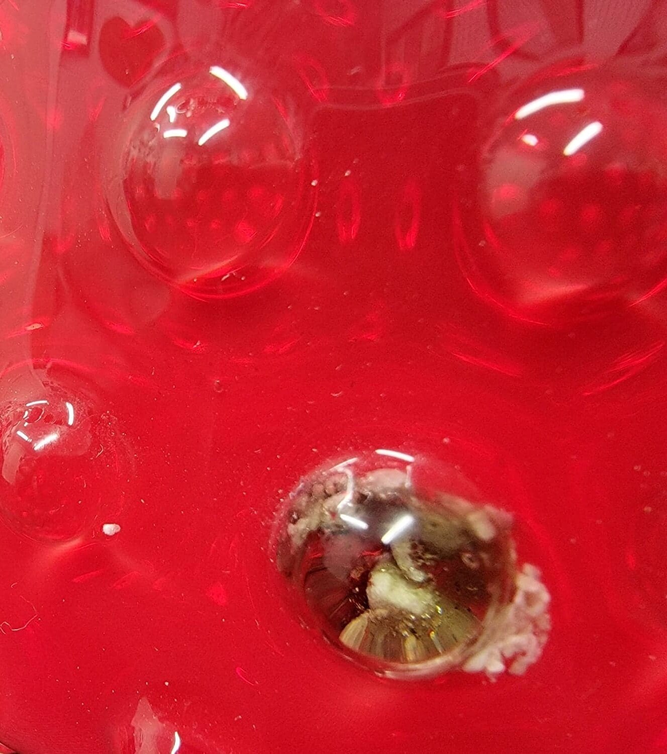 Very Unique Ruby Red Fenton Hobnail Vase - Etsy