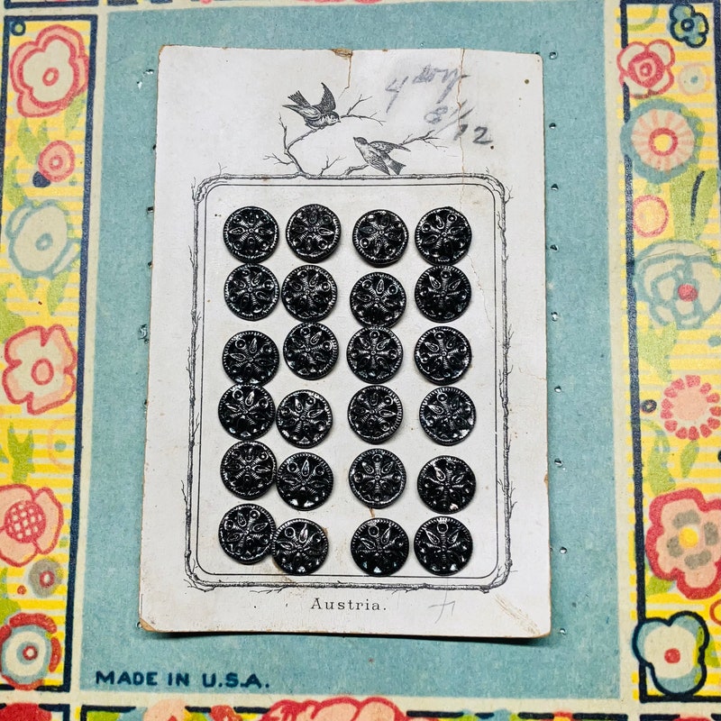 Tiny Antique Buttons - Etsy