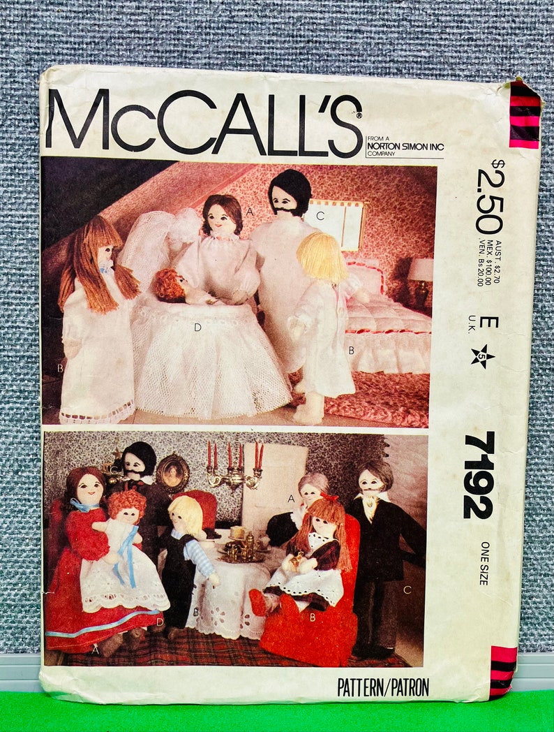 Eleven Vintage Patterns Craft-dolls-curtains-pillows 1980 to 2004 - Etsy