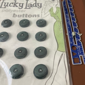 Three ‘luckyday’ Brand Reproduction Button Cards Attractively ...