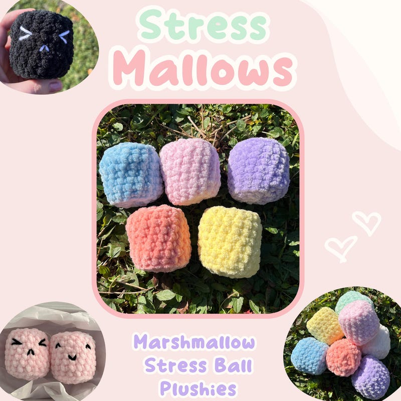Marshmallow Squishy - Etsy