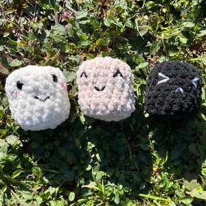 Mini Marshmallow Plush Crochet Pattern: Kawaii Food Amigurumi (PDF ...