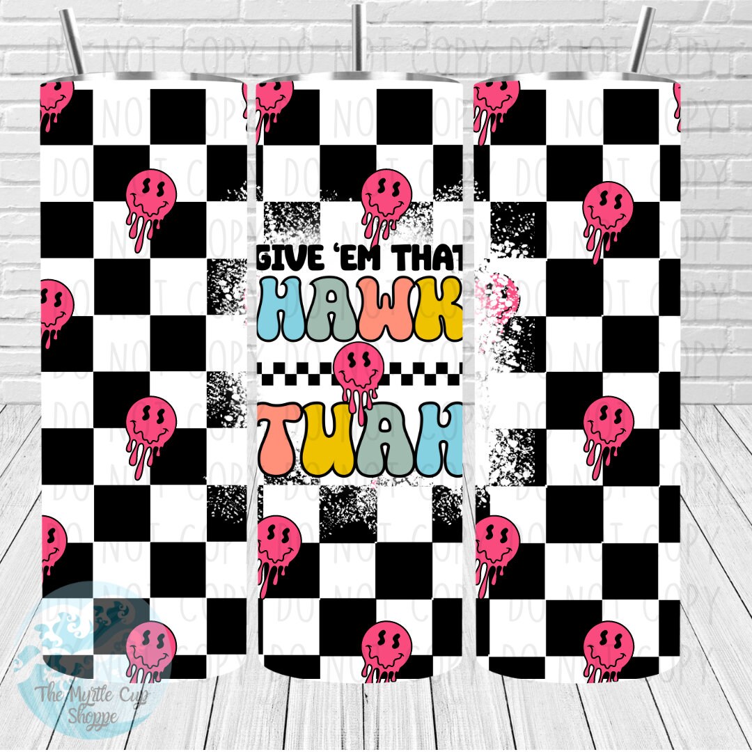 Hawk Tuah Tumbler Wrap PNG - Etsy