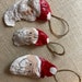 Oyster Shell Santa Ornament - Etsy