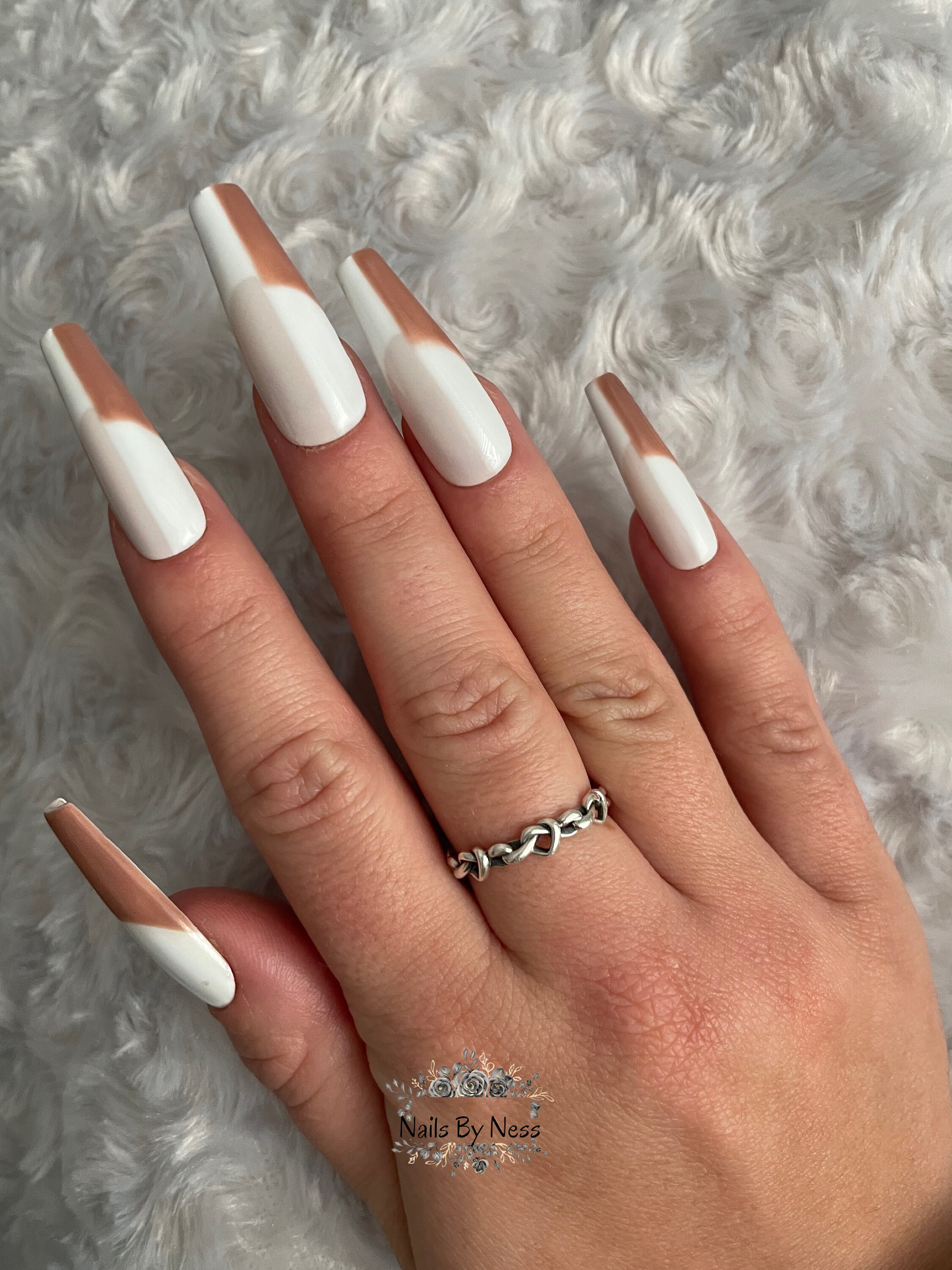 All White Nails Tumblr