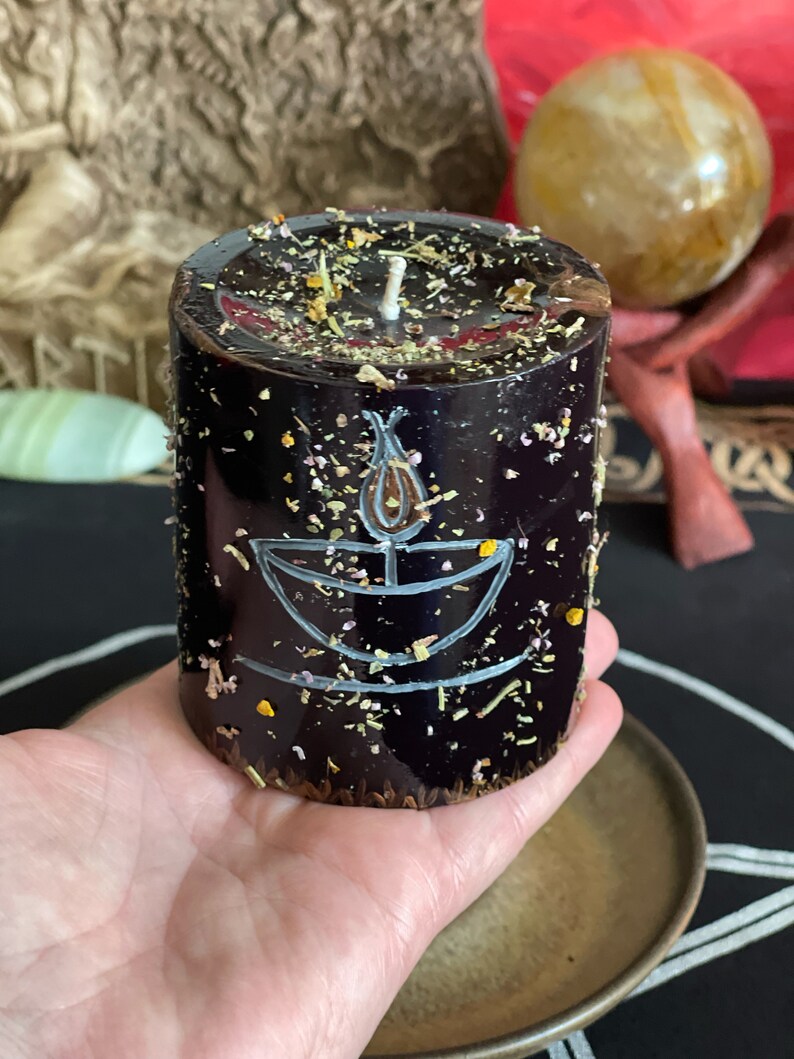 Energy Imbued Sigil Candle - Etsy