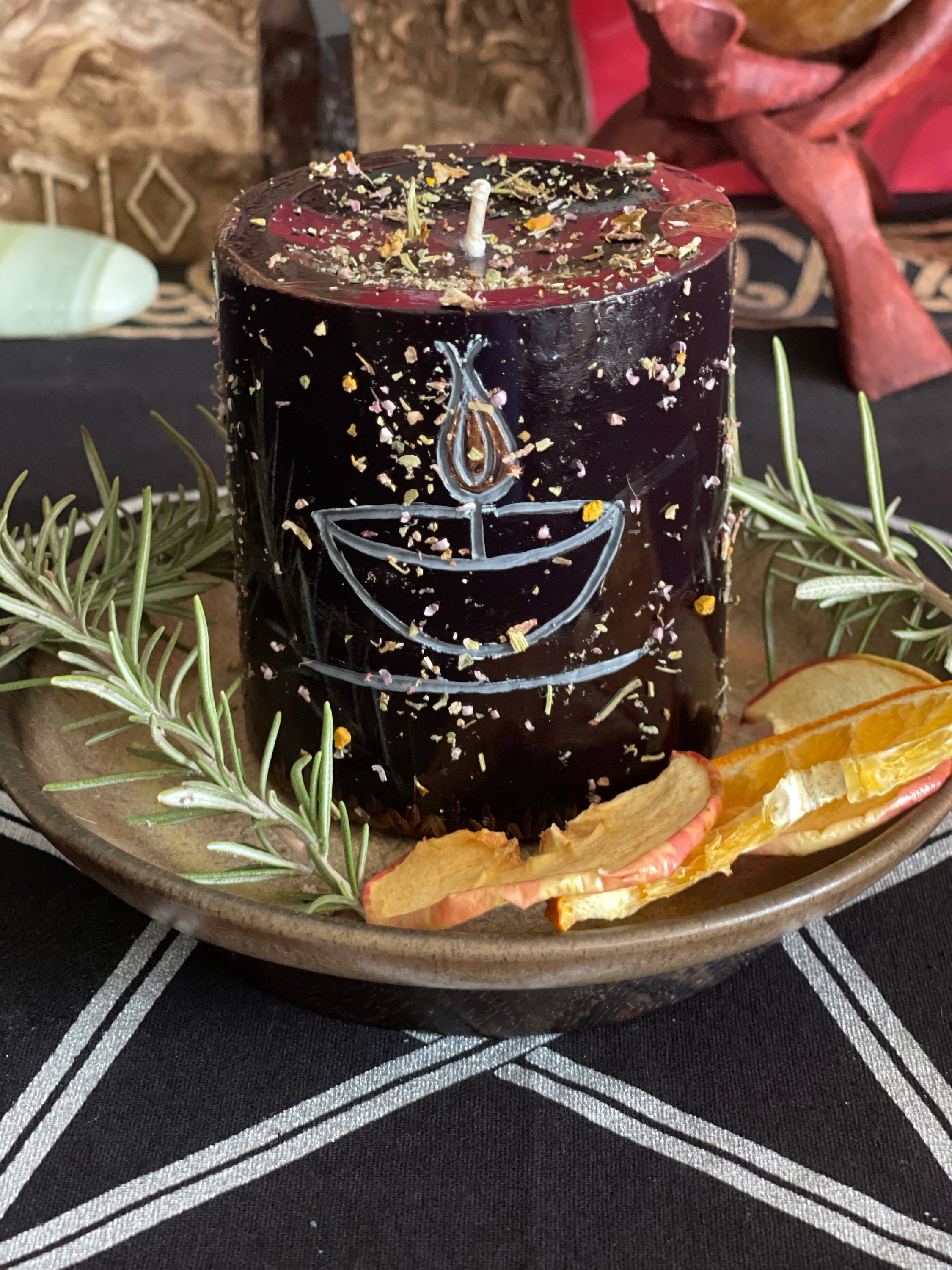 Energy Imbued Sigil Candle - Etsy