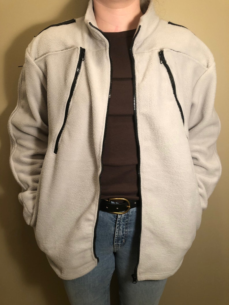Fleece Jacket for Dialysis or Chemotherapy Treatments That Supports ...