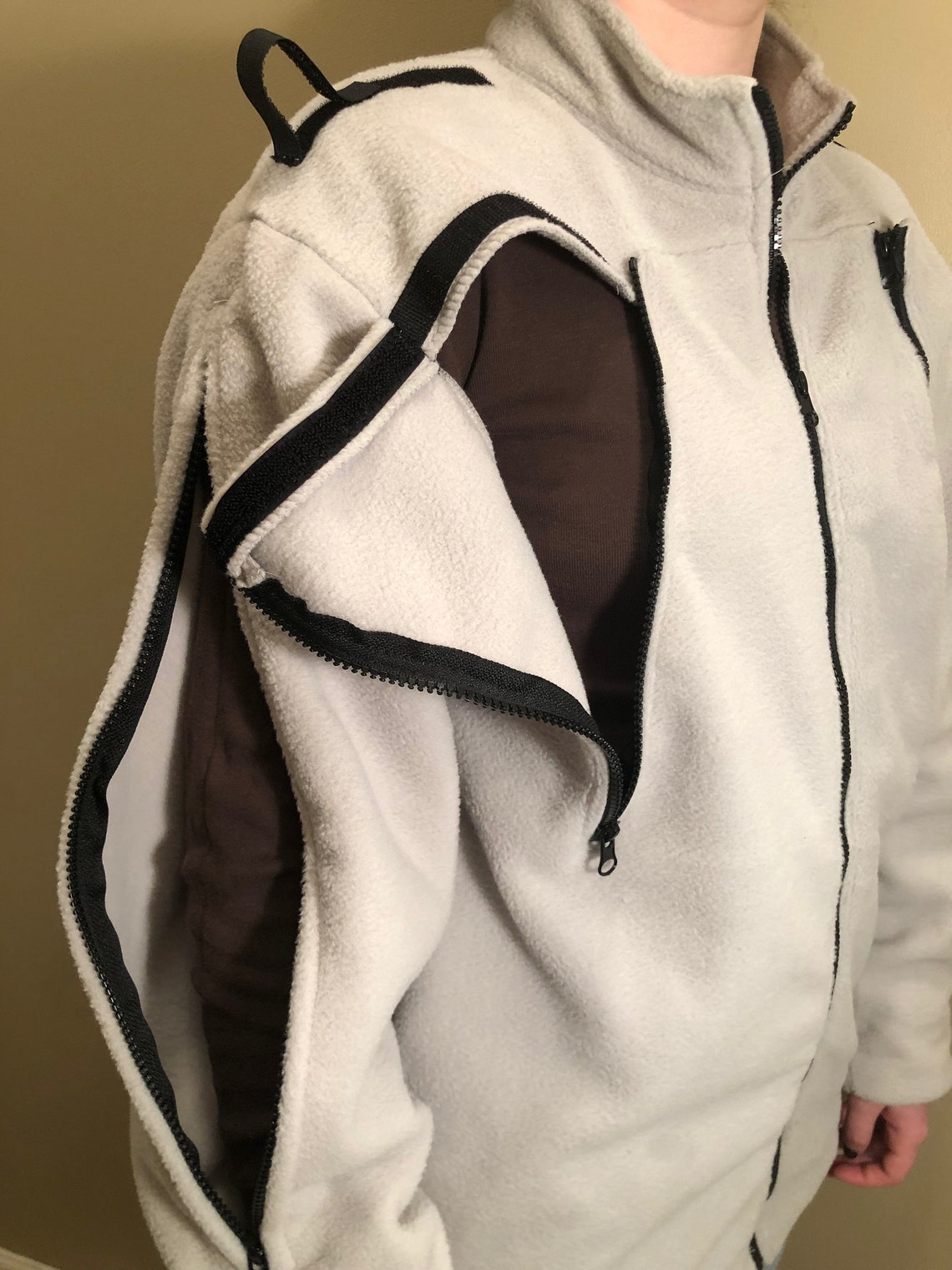 Fleece Jacket for Dialysis or Chemotherapy Treatments That - Etsy