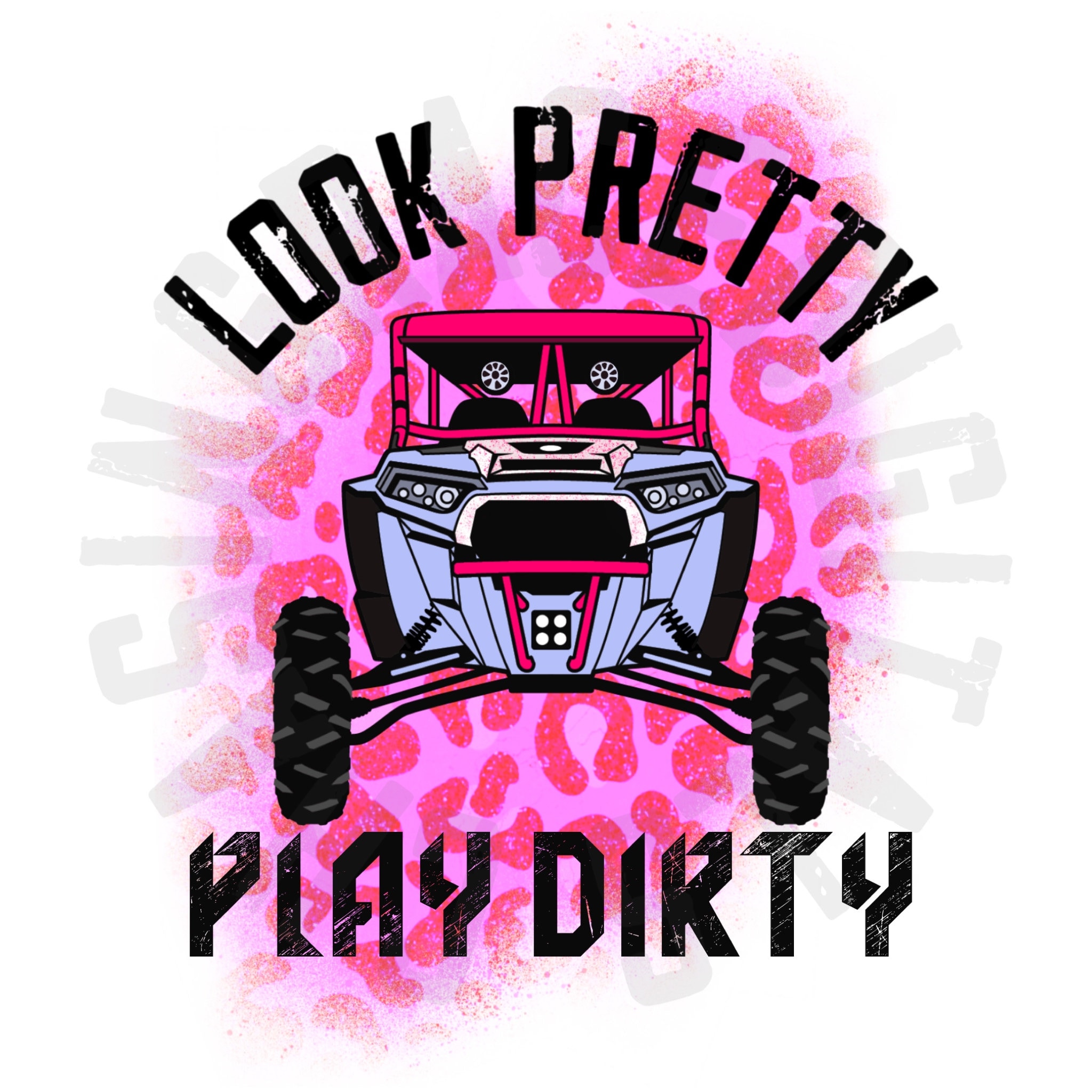Mud Riding, ATV, Digital Download, PNG, Look Pretty Play Dirty, Four Wheeler, Razor, Mudding ...