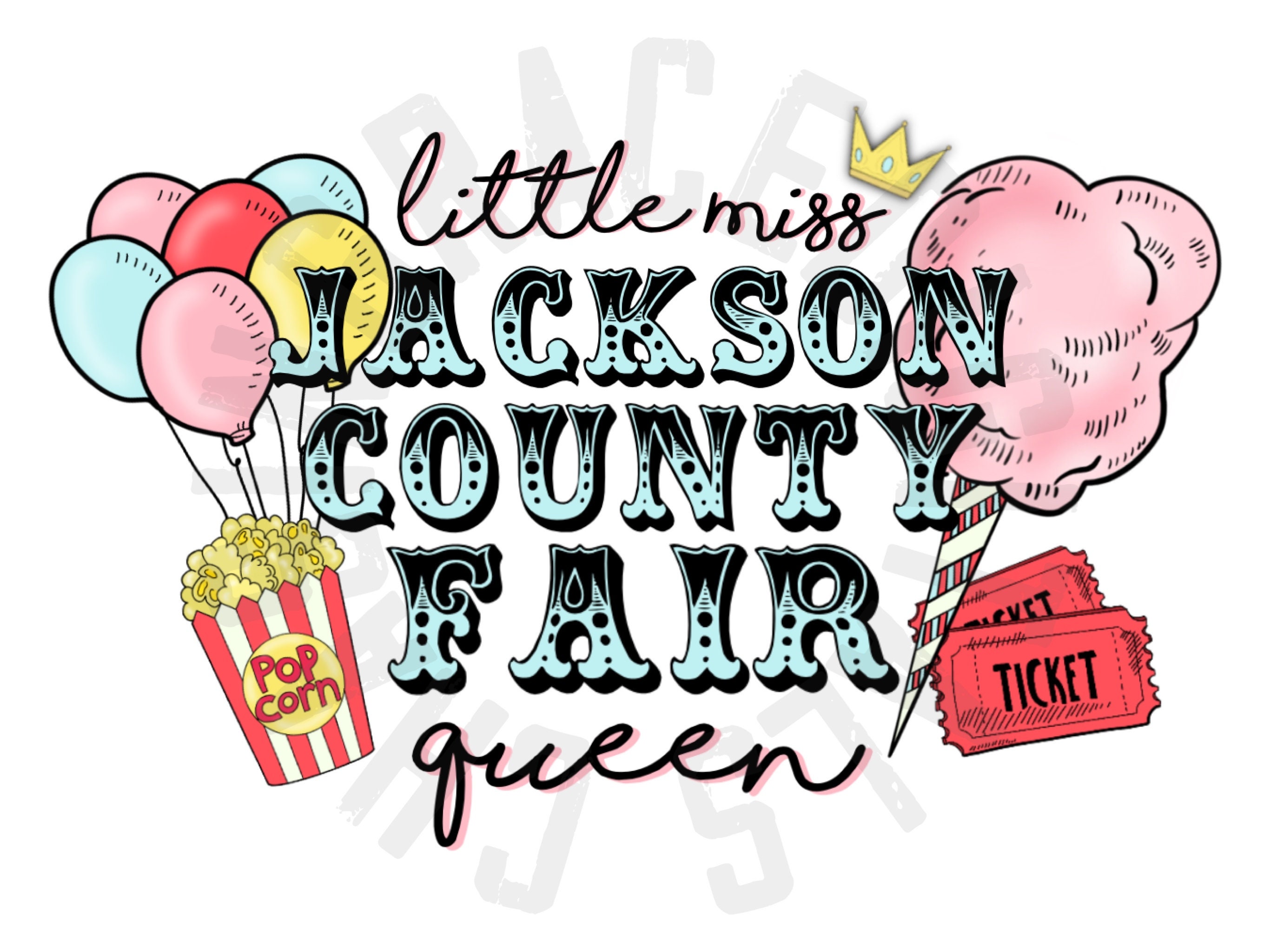 Jackson County Fair, PNG, Little Miss, Pageant, Digital Download, Queen ...