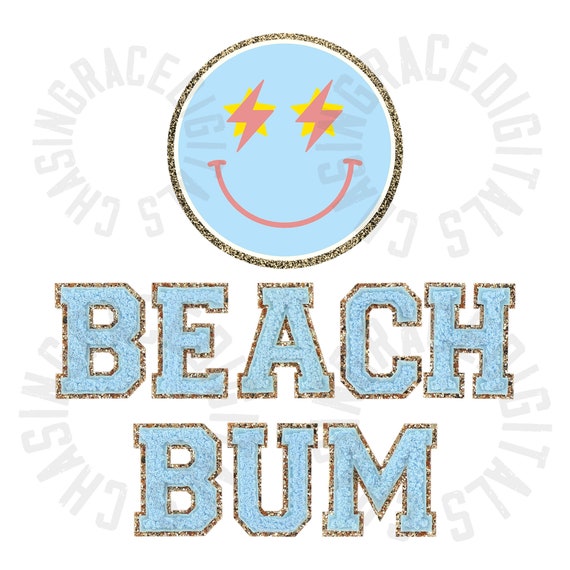 Beach Bum PNG Digital Download Instant Download Summer - Etsy