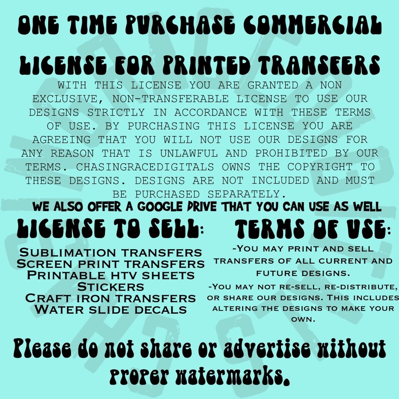 Screen Print Transfer License, Sublimation Transfer License, Retro ...