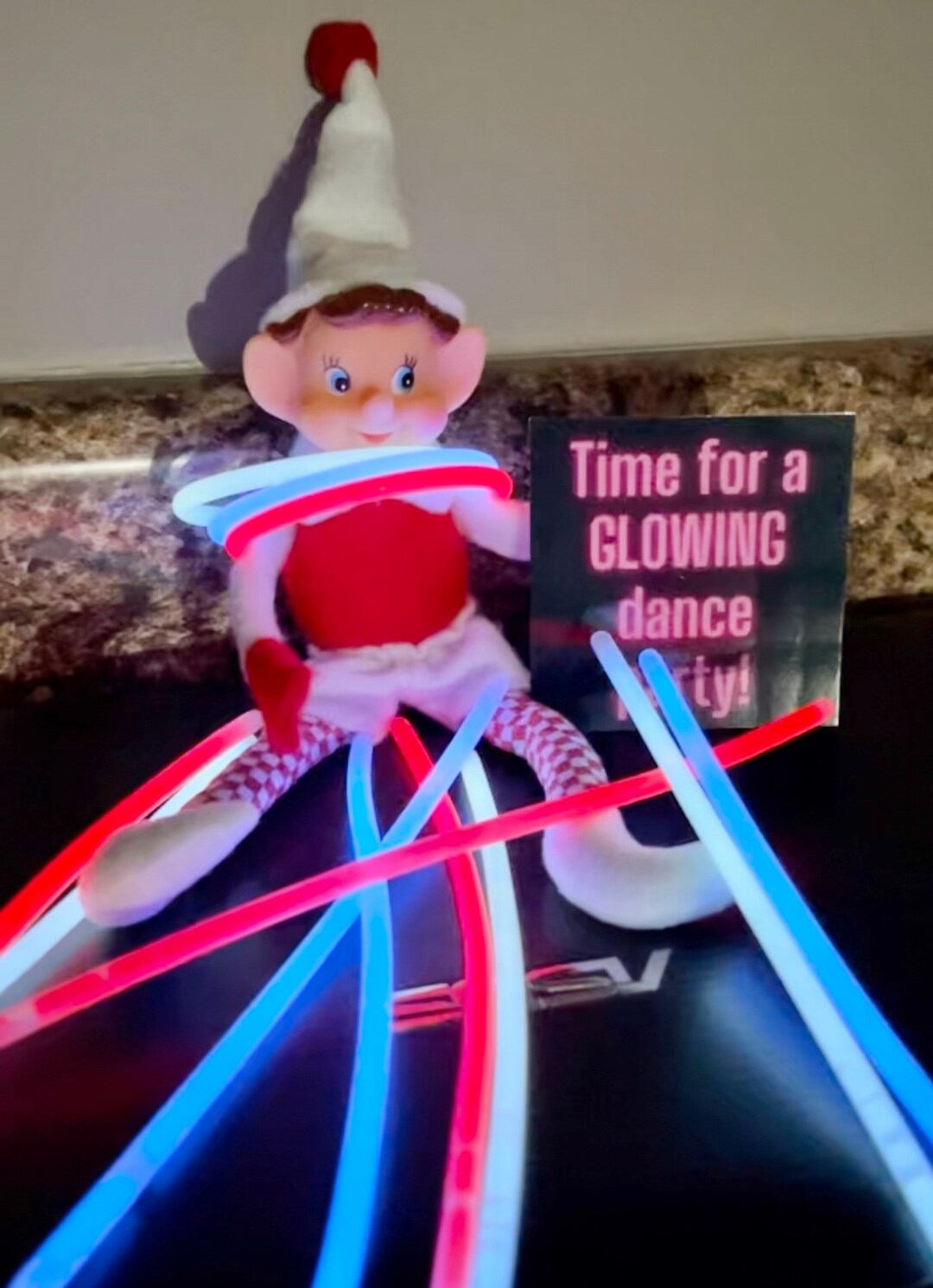 Elf Prop, Glow Dance Party, Elf Kit, Elf Ideas, Elf Scenes, Build Your ...