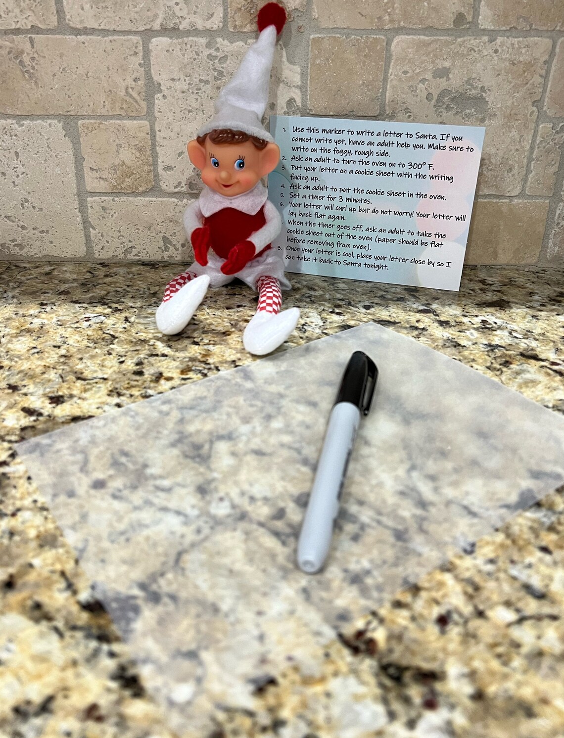Elf Prop, Shrinking Letter to Santa, Elf Kit, Elf Ideas, Elf Scenes ...