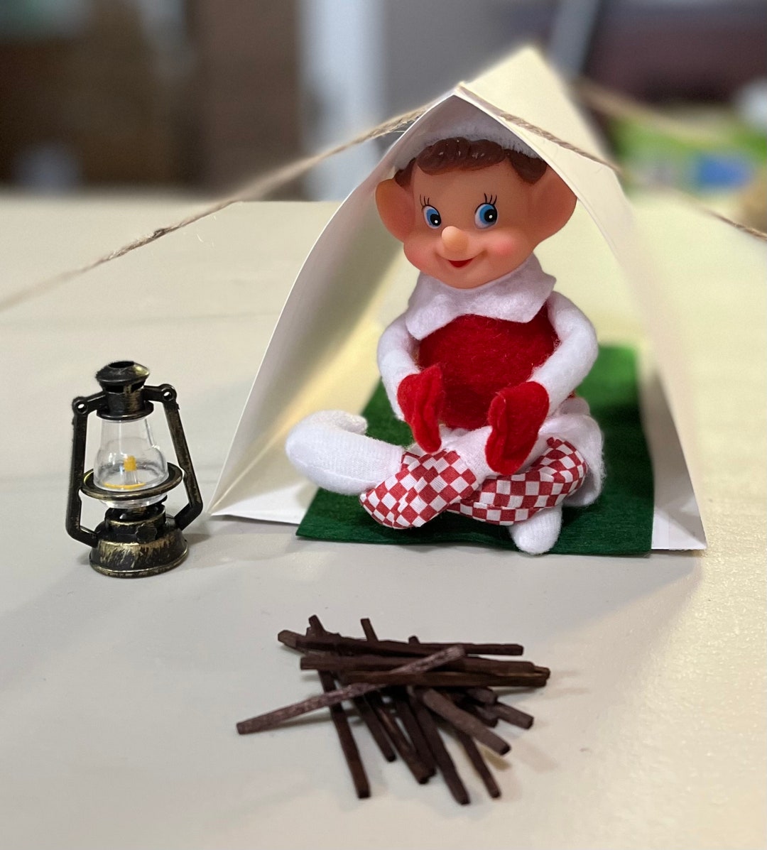 Elf Prop, Camping Elf, Elf Kit, Elf Ideas, Elf Scenes, Build Your Own ...
