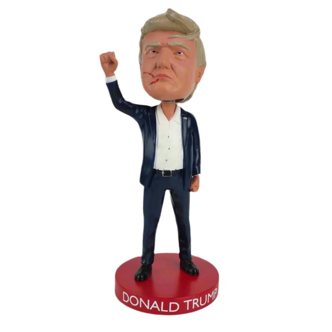 Donald Trump “keep Fighting” Bobblehead - Etsy