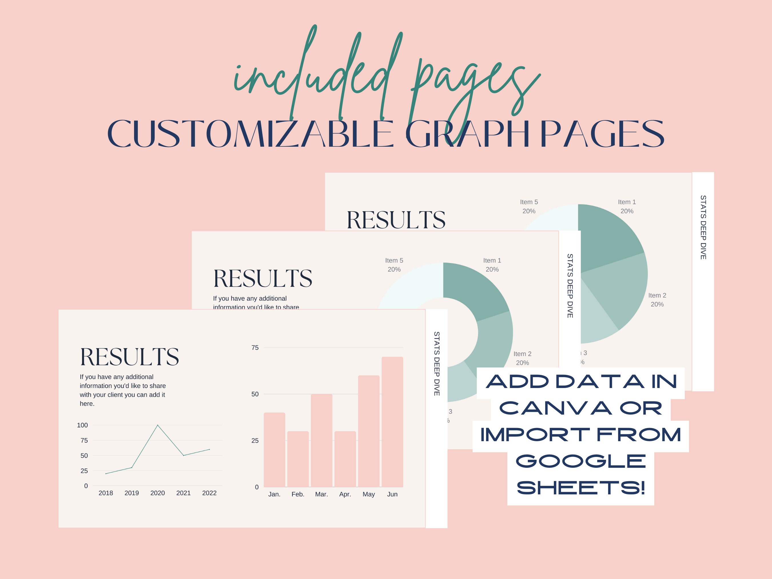 Social Media Stats Report Template | Marketing Analytics Report ...